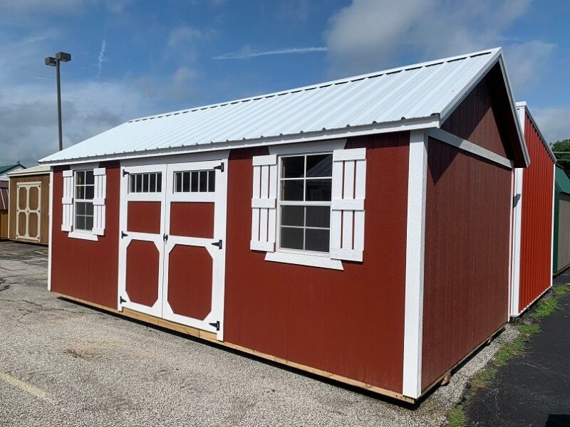 Side-Lofted Sheds - MOV Buildings